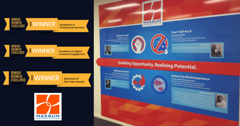 Maxsum Consulting; Named Business of the Year 2018