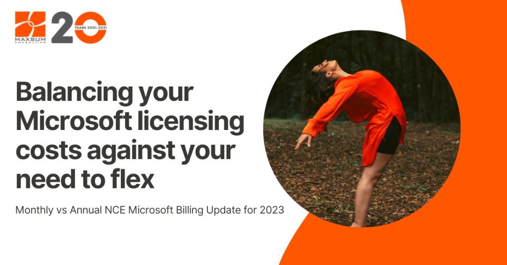 Microsoft Licensing 2023 - Maxsum Consulting