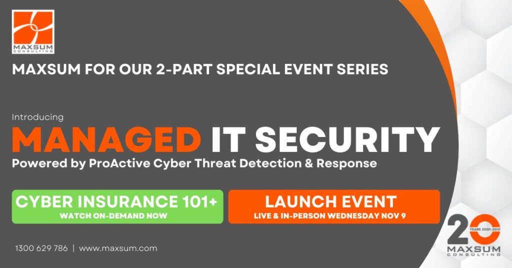 Maxsum Launches Managed IT Security Service - Maxsum Consulting